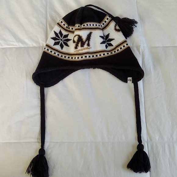 47 | Accessories | 47 Milwaukee Brewers Fair Isle Knit Youth Beanie ...
